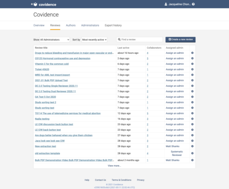 Organizations | Covidence - Better systematic review management