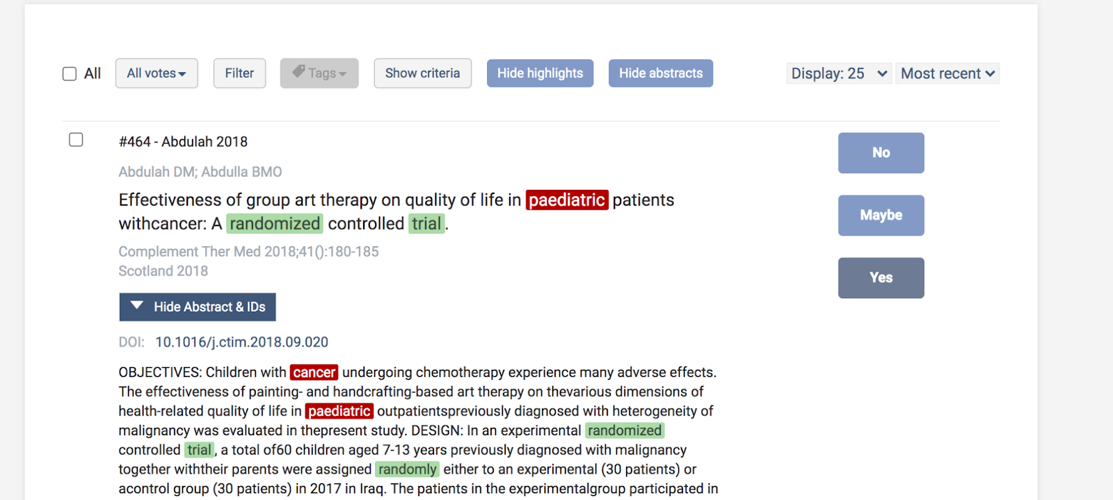 How to quickly complete full text screening in a systematic review ...