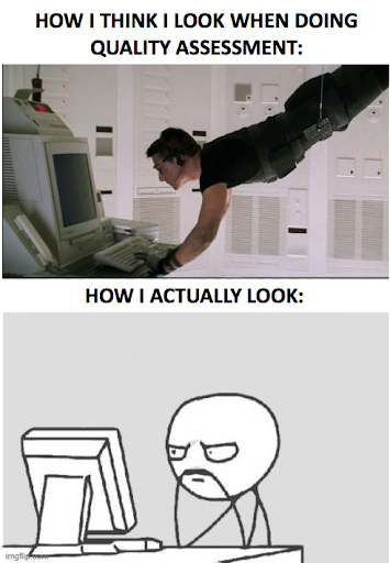 How to get through study quality assessment Systematic Review - Covidence