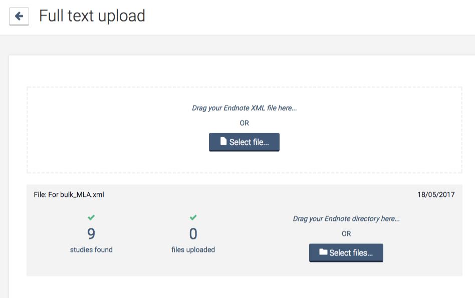 Introducing the new and improved bulk PDF uploader - Covidence