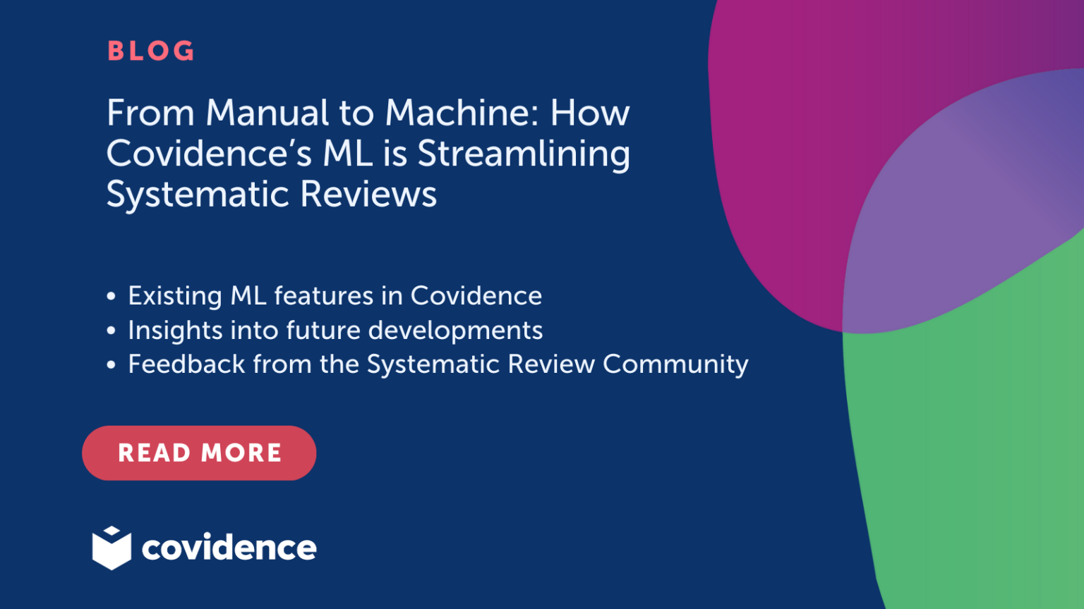 Machine learning - the game changer for trustworthy evidence.