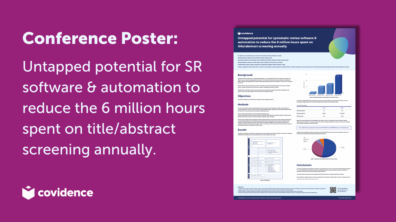 "Untapped potential for systematic review software & automation..." - Covidence