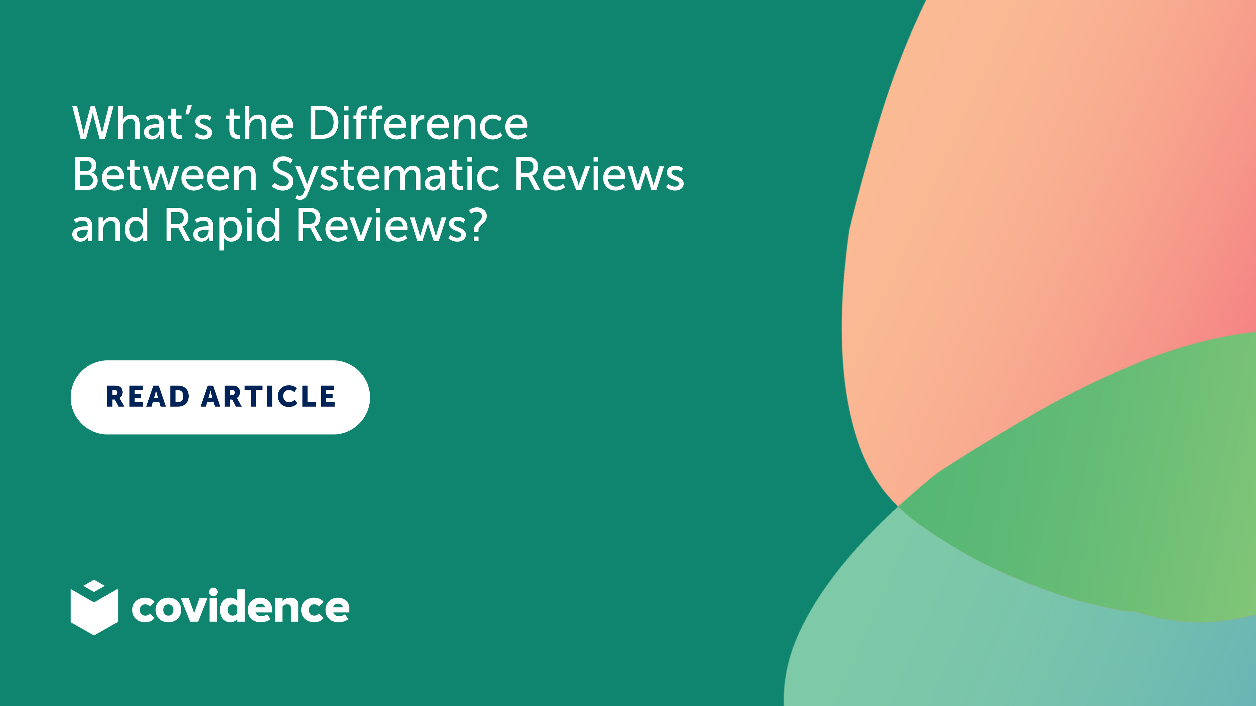 What’s the Difference Between Systematic Reviews and Rapid Reviews ...